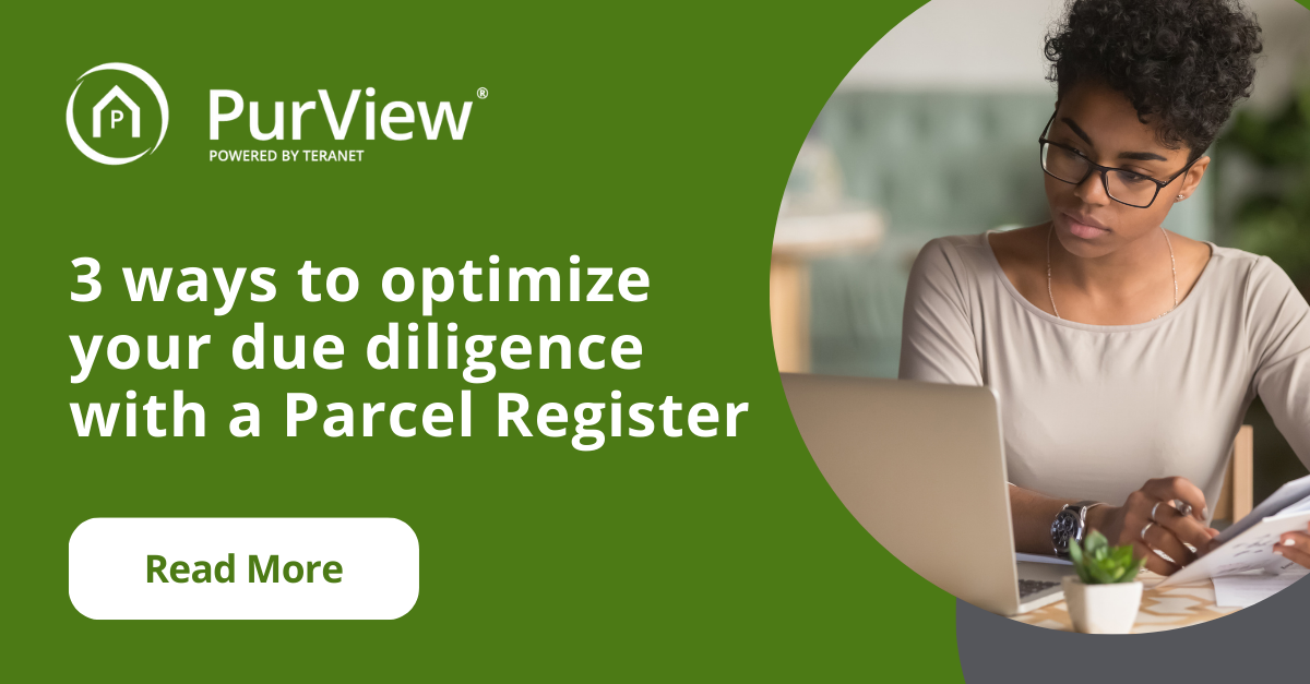 3 ways to optimize your due diligence with a Parcel Register - PurView.ca